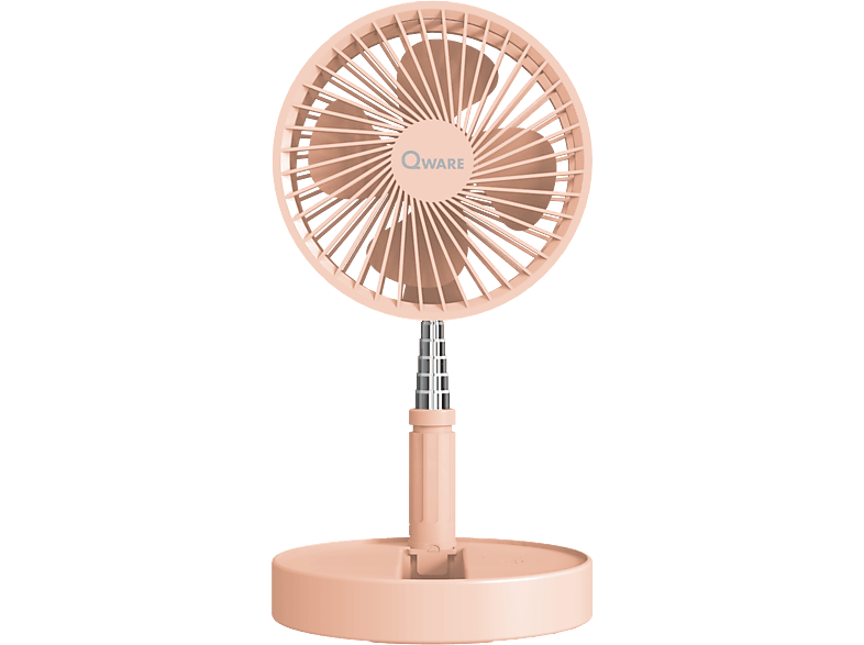 QWARE QW SND-FD75PK Mini Desk Ventilator Roze | MediaMarkt