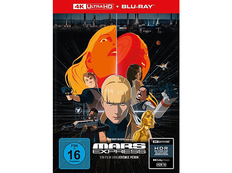 Mars Express | 2-Disc Limited Collector's Mediabook 4K Ultra HD Blu-ray ...