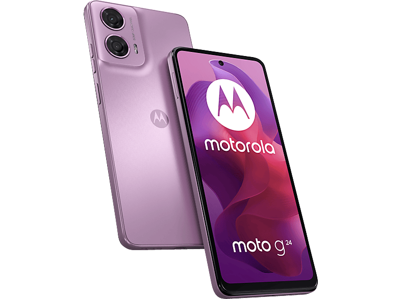 MOTOROLA moto g24 128 GB Pink Lavender Dual SIM 128 Pink Lavender Ja Smartphone | MediaMarkt