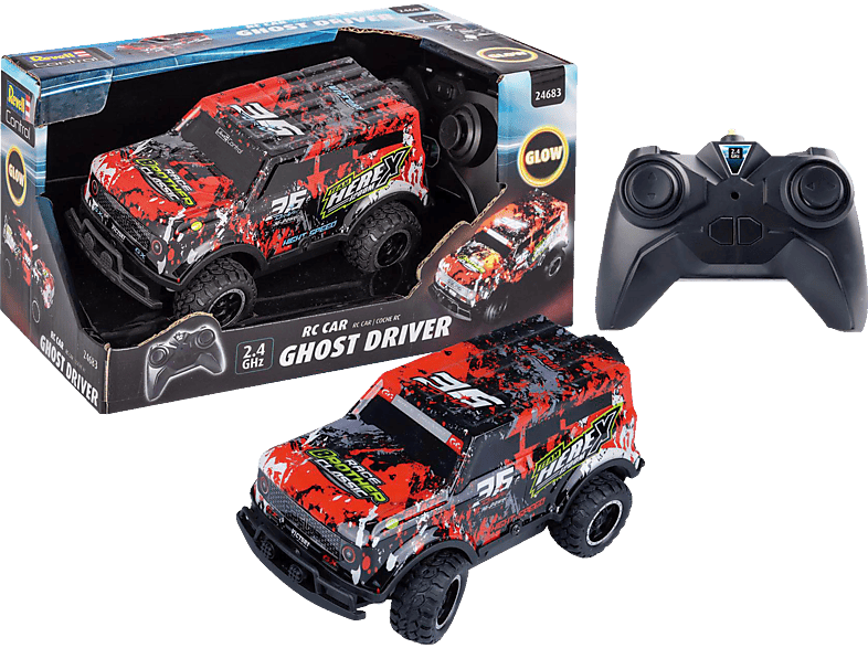 REVELL RC Car Ghost Driver RC Fahrzeug, Rot | MediaMarkt