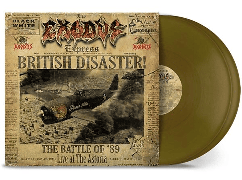 Exodus | Exodus - British Disaster:The Battle of '89 - (Vinyl) Heavy ...