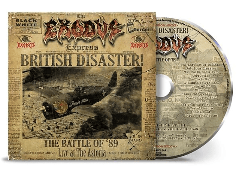Exodus | British Disaster:The Battle of '89 - (CD) | MediaMarkt
