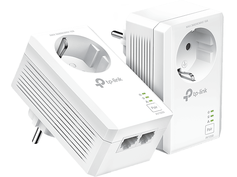 TP-LINK TL-PA7027P Gigabit Starter Kit inkl. Steckdose Powerline ...