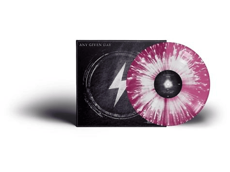 Any Given Day | Overpower (Magenta/White Splatter Vinyl) - (Vinyl) Any ...