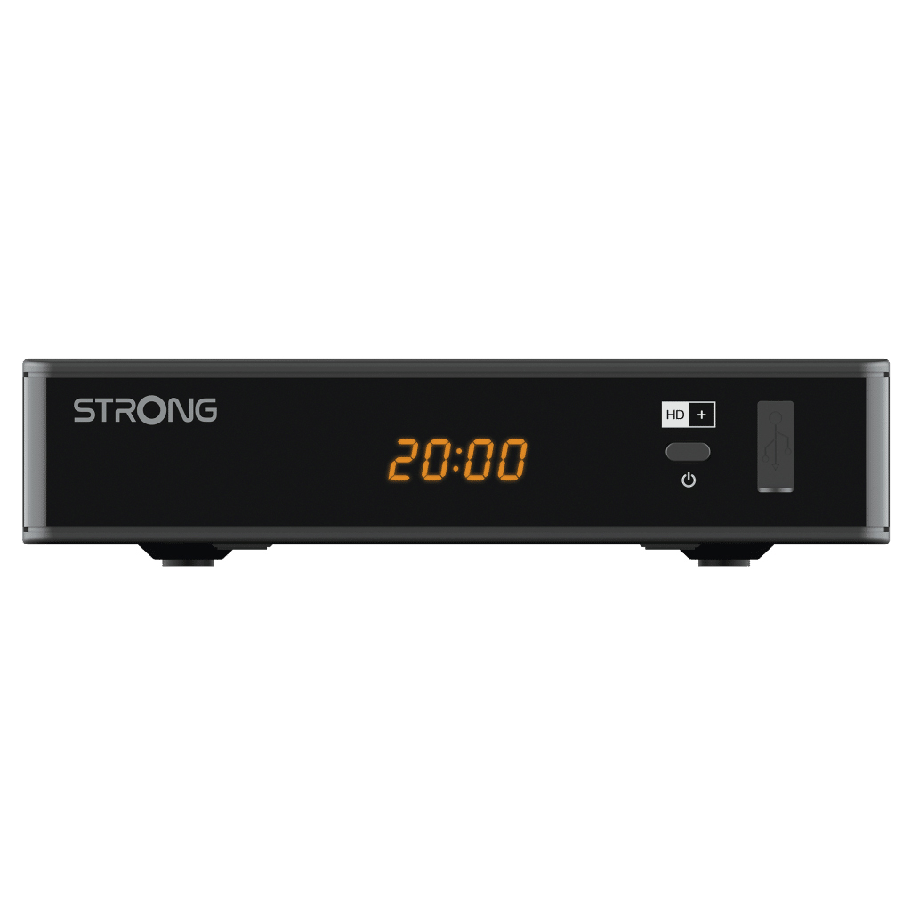 STRONG SRT 7815 HD Receiver (HDTV, HD+ Karte inklusive, DVB-S2, Schwarz ...