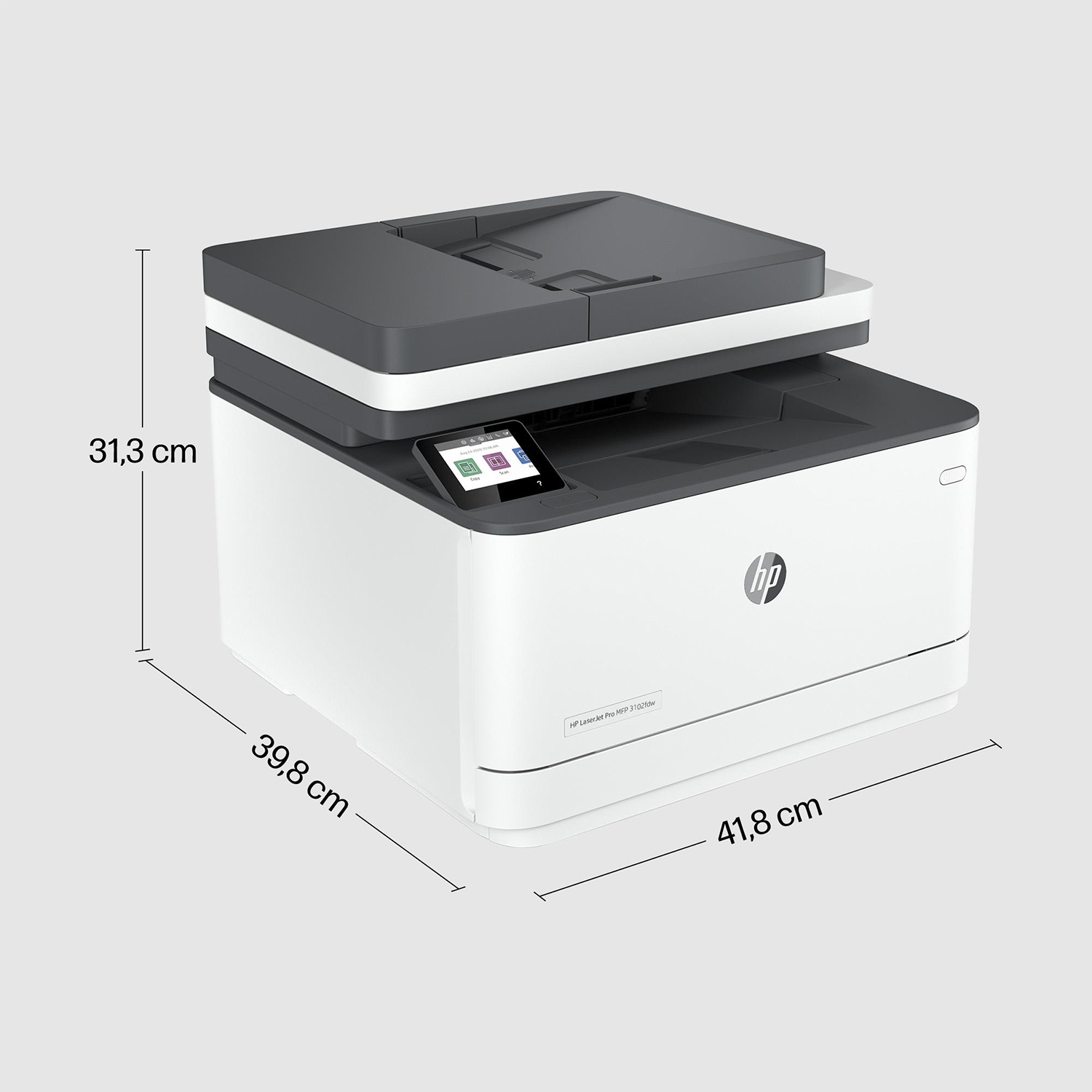 Stampante laser HP LASERJET PRO MFP 3102FDW a colori | MediaWorld.it
