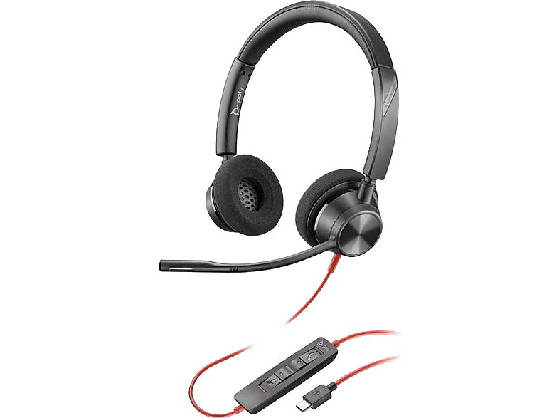 POLY 8X219AA, On-ear Écouteurs Bluetooth=Neinn Multicolore | MediaMarkt
