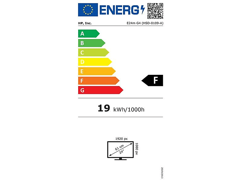 HP 40Z32E9 23.8 " Full-HD Moniteur (5 sec temps de réaction, 60 Hz ...