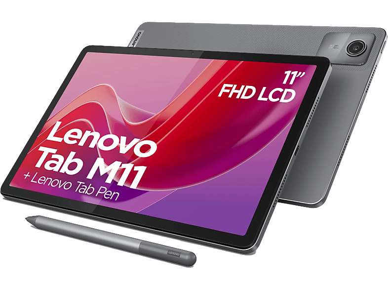 LENOVO Tab M11 11" 128GB WiFi Szürke Tablet (ZADA0217GR) + Lenovo Tab ...