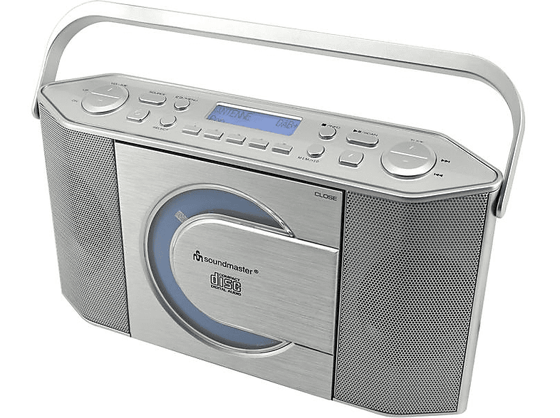 SOUNDMASTER RCD1770SI Radio mit CD-Player 32 GB, DAB+, UKW-RDS, DAB+ ...