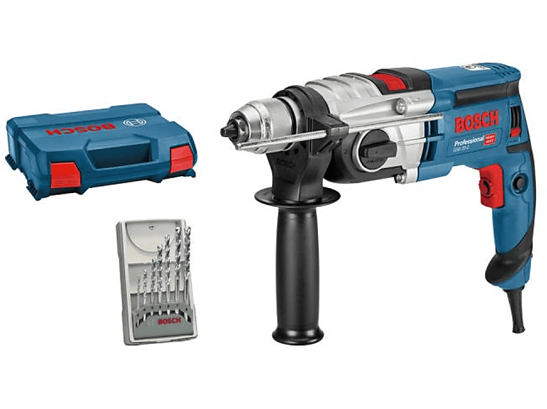 BOSCH PROFESSIONAL 060117B430 Elektrische Handbohrmaschine, Schwarz ...