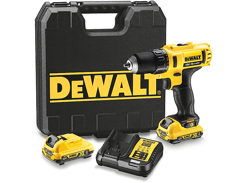 DEWALT DCD710D2-QW Elektrische Handbohrmaschine, Gelb/Schwarz | MediaMarkt