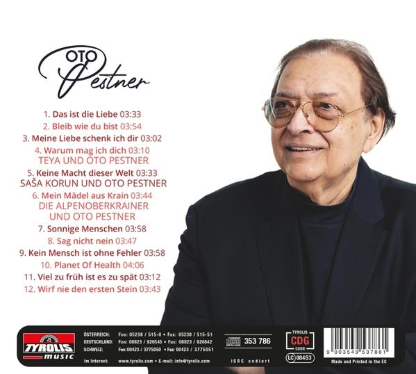 Oto Pestner | Oto Pestner - Das ist die Liebe - (CD) Schlager CDs ...