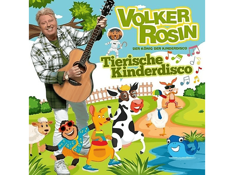 Volker Rosin | Volker Rosin - Tierische Kinderdisco - (CD) Kinderlieder ...
