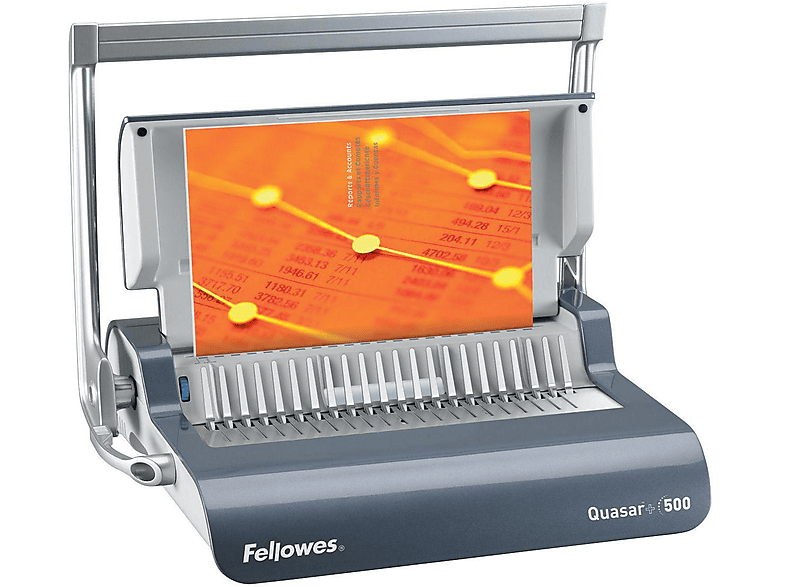 FELLOWES Gris métallisé Relieuse plastique | MediaMarkt