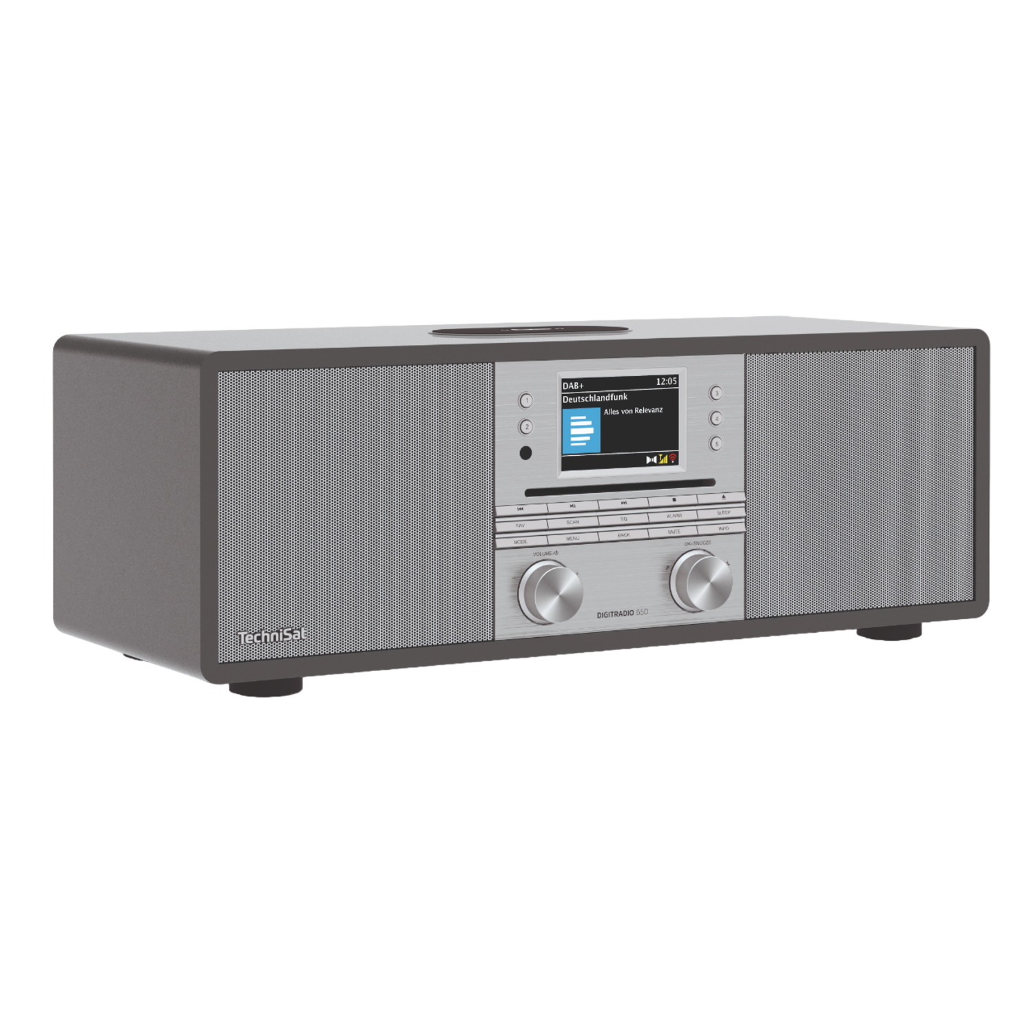 TECHNISAT DIGITRADIO 650 DAB- & internetradio Zwart-Zilver | MediaMarkt