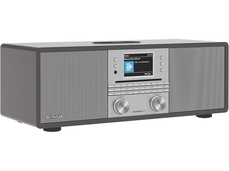 TECHNISAT DIGITRADIO 650 DAB- & internetradio Zwart-Zilver | MediaMarkt