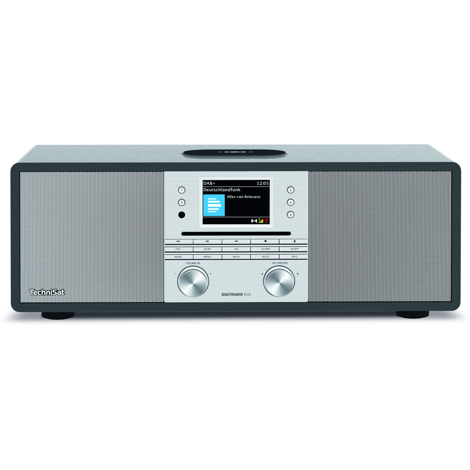 TECHNISAT DIGITRADIO 650 DAB- & internetradio Zwart-Zilver | MediaMarkt