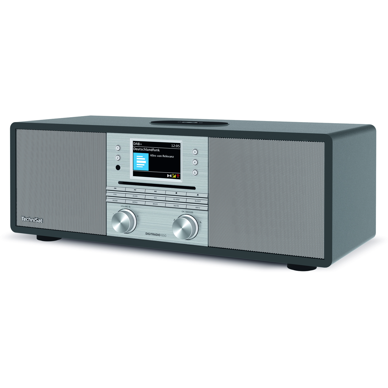 TECHNISAT DIGITRADIO 650 DAB- & internetradio Zwart-Zilver | MediaMarkt