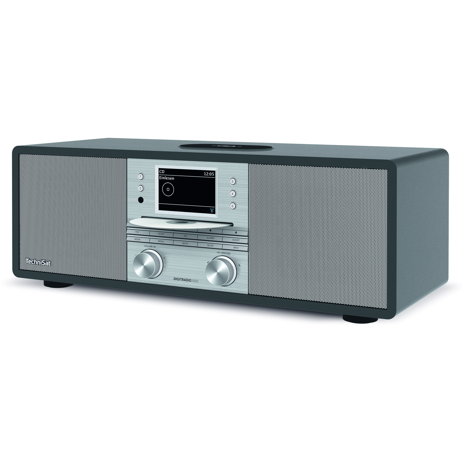 TECHNISAT DIGITRADIO 650 DAB- & internetradio Zwart-Zilver | MediaMarkt