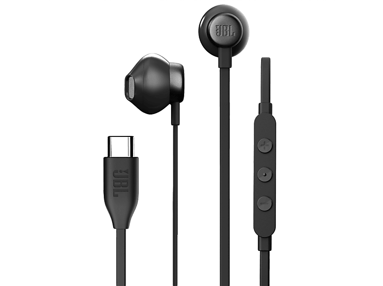 JBL Tune 305 C USB Type-C vezetékes fülhallgató, fekete (JBLT305CBLK ...
