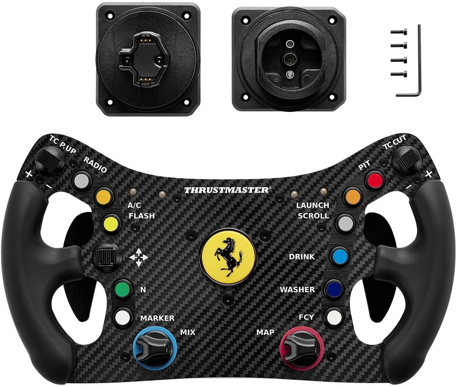 THRUSTMASTER Ferrari 488 GT3 Wheel (Add-On), Volant, Noir | MediaMarkt