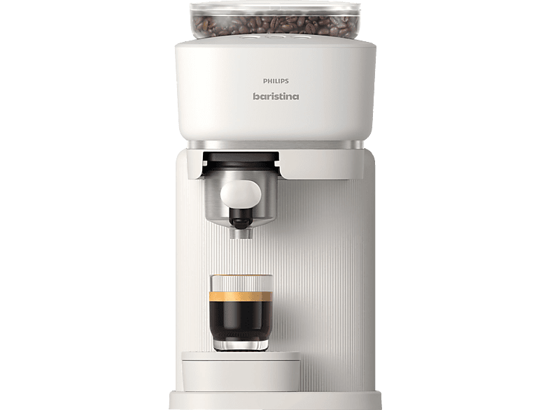 PHILIPS BAR300/00 Baristina Espressomaschine Naturweiß Espressomaschine ...