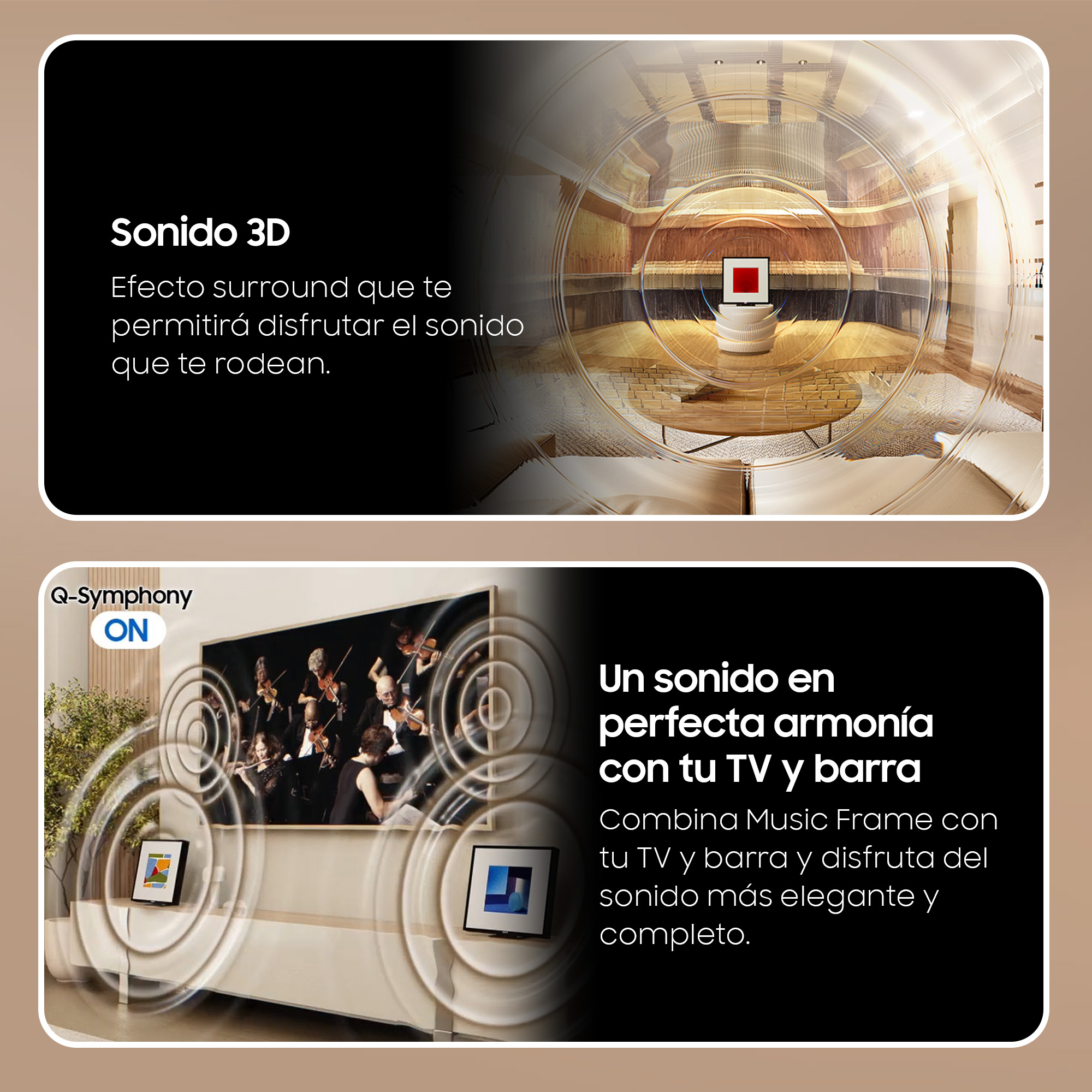 Barra de sonido | Samsung MUSIC FRAME HW-LS60D/ZF
