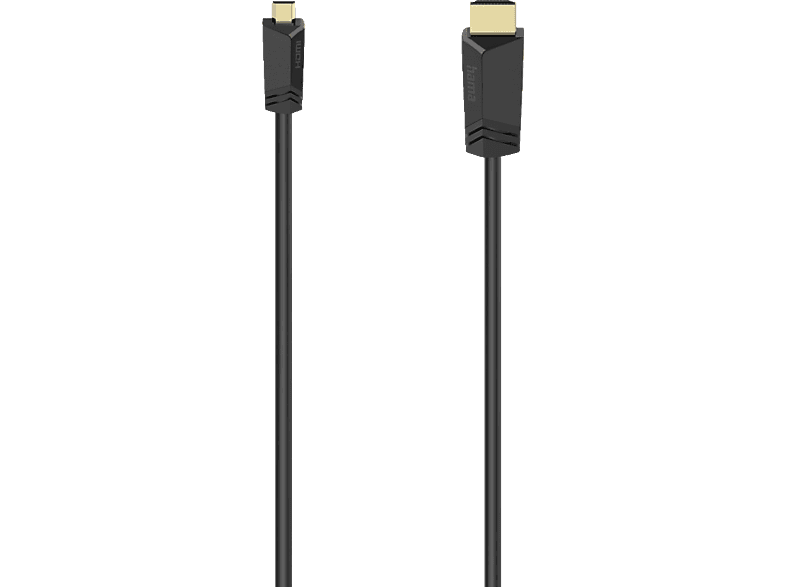 HAMA 074259 High Speed HDMI™-Kabel Stecker Typ A | Stecker Typ D (Micro ...