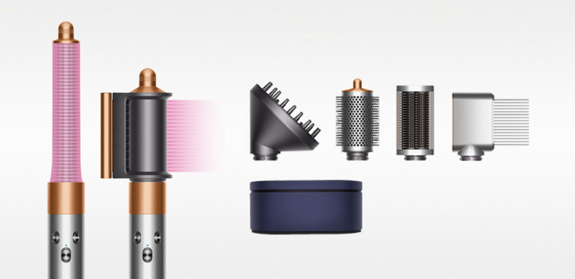 Multistyler i suszarka DYSON Airwrap Complete Long Diffuse Nikiel-miedź ...