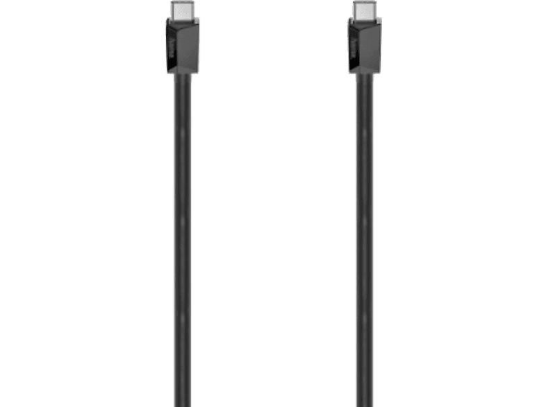 Cable USB-C | Hama Essential Line, USB-C, USB 2.0, 3m, 480 Mbit/s, Negro