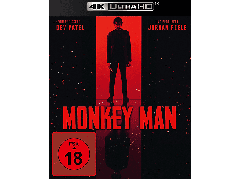 Monkey Man 4K Ultra HD Blu-ray auf 4K Ultra HD Blu-ray online kaufen ...
