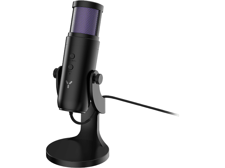 ISY IMI-2000 USB Streaming Microphone w. LED Streaming Microfon ...