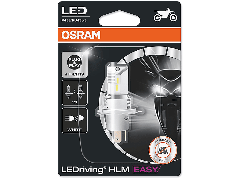 OSRAM LEDriving Off-Road LED Retrofit Easy H4/H19 | 12V/13W | MediaMarkt