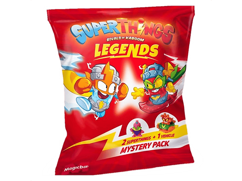 Juego | Magicbox Superthings Legends: Mystery Bag, 2 SuperThings y un vehículo, Aleatorio