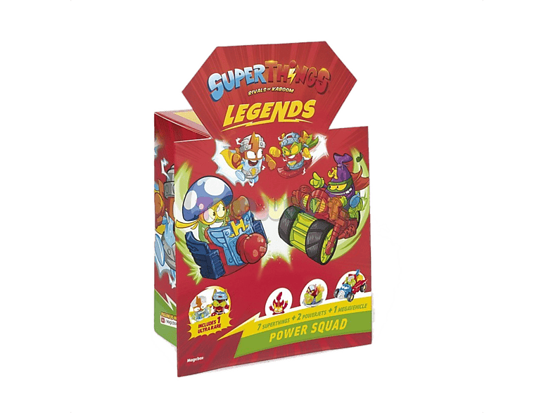 Juego -Magicbox SuperThings Legends Power Squad, Plástico, Aleatorio