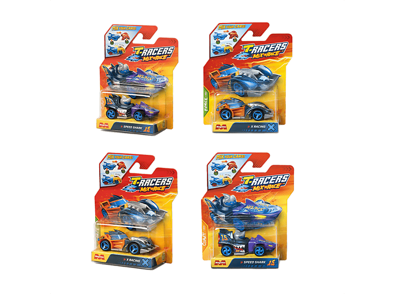 Figura | Magicbox T-Racers Mix N Race 1 Blíster, Aleatorio