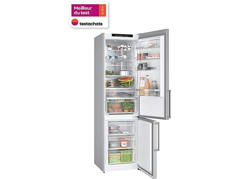 BOSCH Frigo-congélateur Serie 6 No-frost systeem 203 cm A (KGN39AIAT)