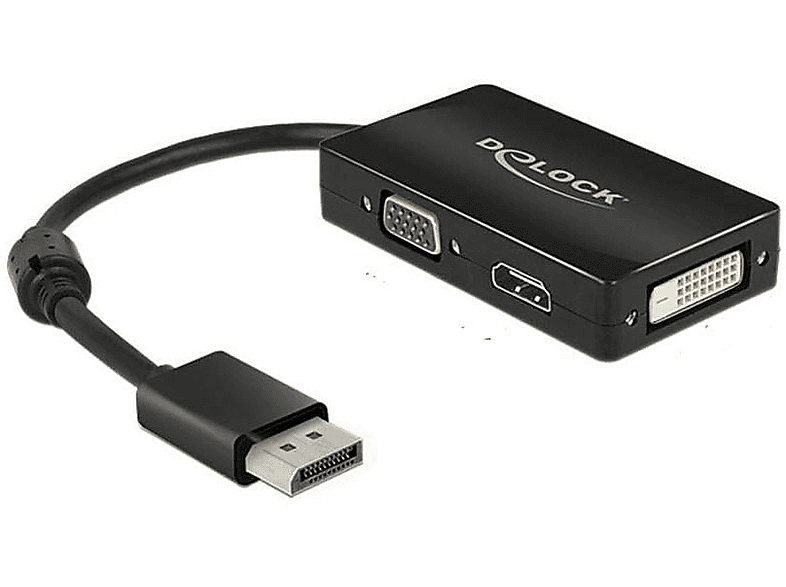 Delock Adapter DisplayPort - HDMI/DVI-I/VGA | MediaMarkt