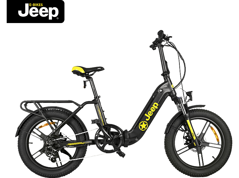 JEEP E-BIKES FOLD E-BIKE FR 7000 Kompakt-/Faltrad (Laufradgröße: 20 ...