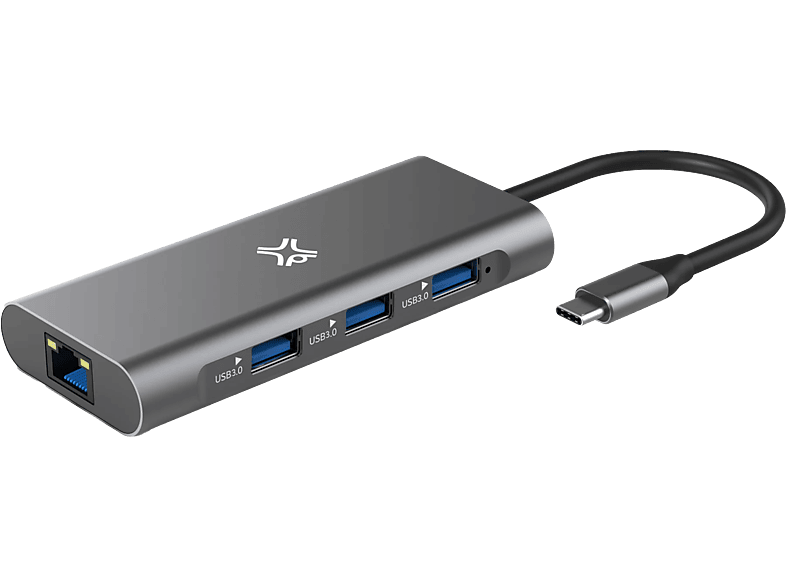 XTREMEMAC XWH-HUB8-13 8 Ports USB-C Hub, Silber | MediaMarkt