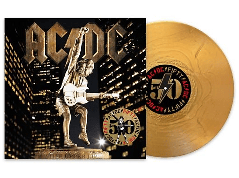 AC/DC | Stiff Upper Lip/golden vinyl - (Vinyl) | SATURN