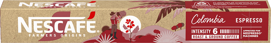 NESTLÉ Nescafe farmers origins Colombia Espresso kapszula, 10 db ...
