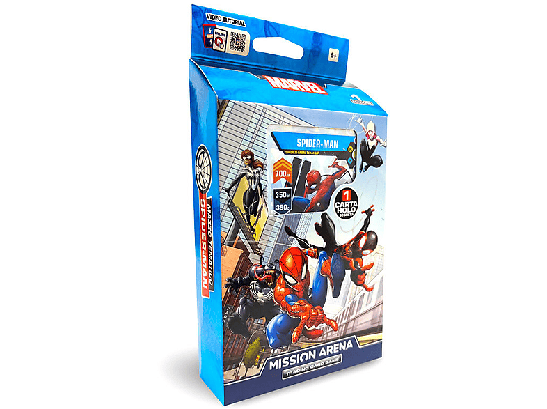 Marvel Mission Arena Trading Card Game gyűjthető kártya kezdőcsomag ...