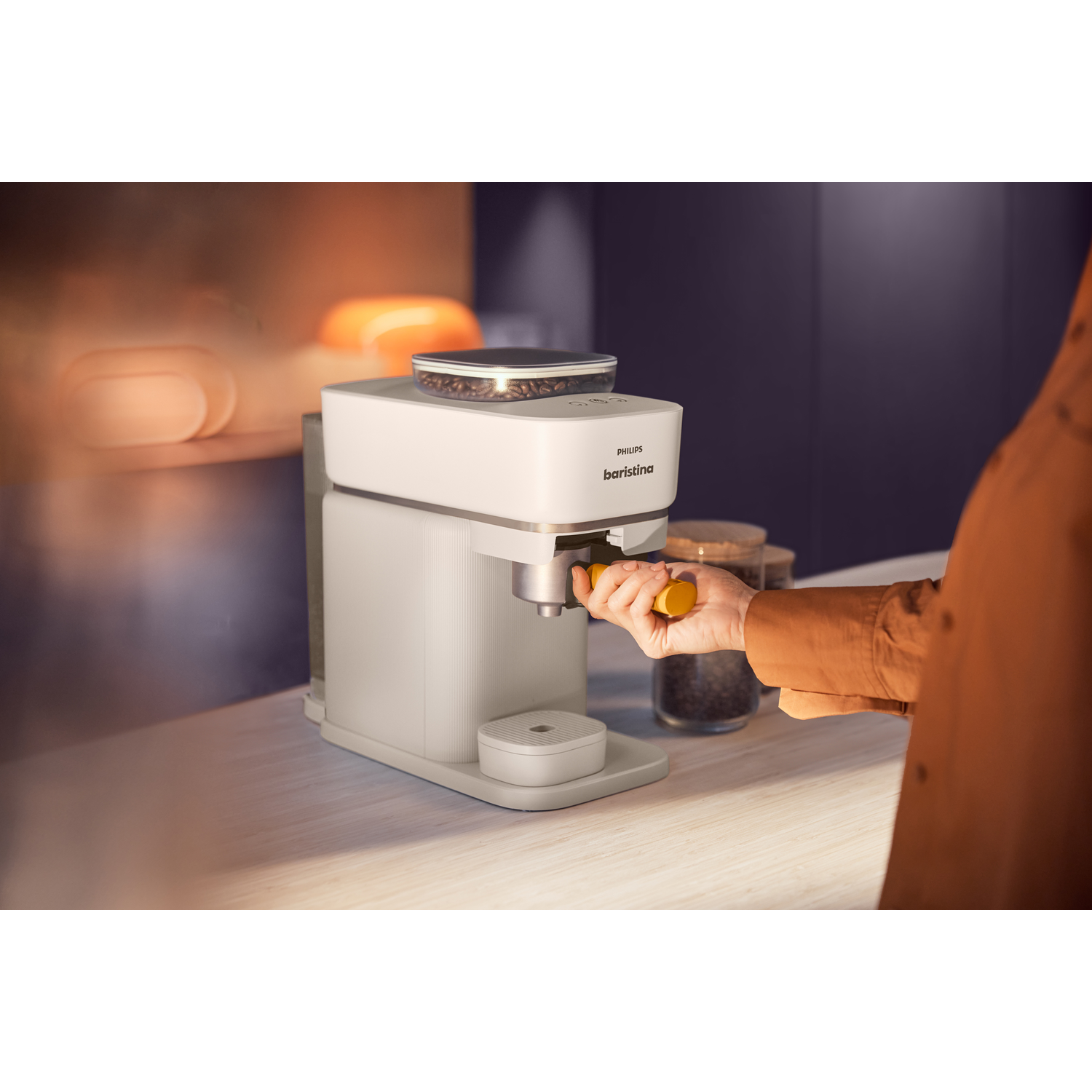 PHILIPS BAR302/20 Baristina Semi-automatische espressomachine Premium ...