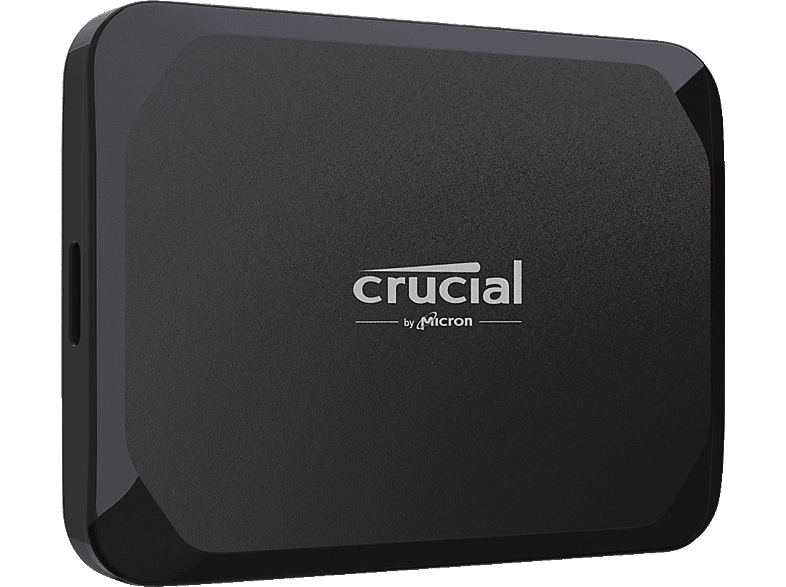 CRUCIAL X9 Portable Festplatte, 1 TB SSD, extern, Schwarz 1 Festplatte ...