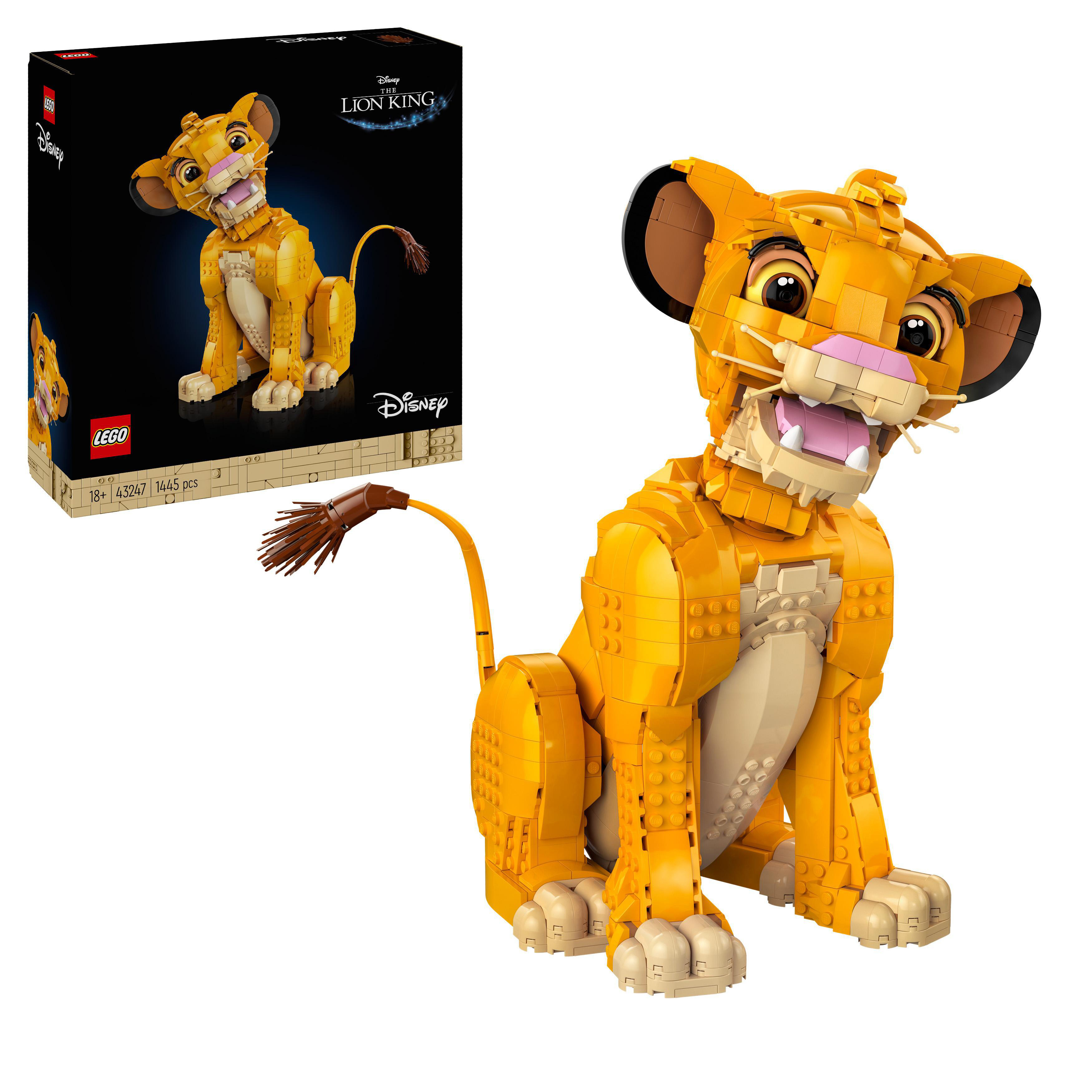 LEGO Disney Classic 43247 Simba, der junge König der Löwen Bausatz ...