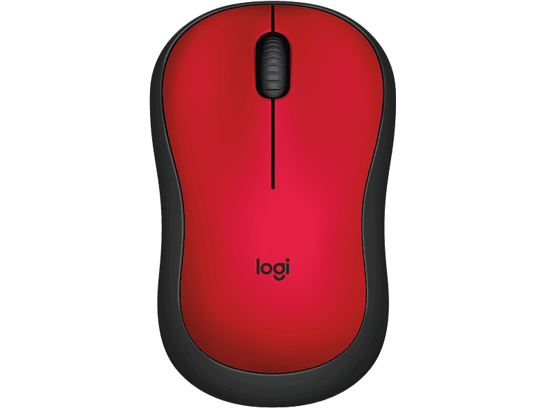 LOGITECH M220 Stille Muis Draadloos Rood | MediaMarkt