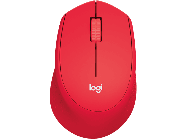 LOGITECH M330 Silent Plus Draadloos Muis Rood Rood | MediaMarkt