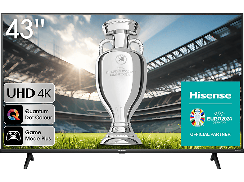 LED TV HISENSE 43A6K LED TV (Flat, 43 Zoll / 108 cm, UHD 4K, SMART TV ...